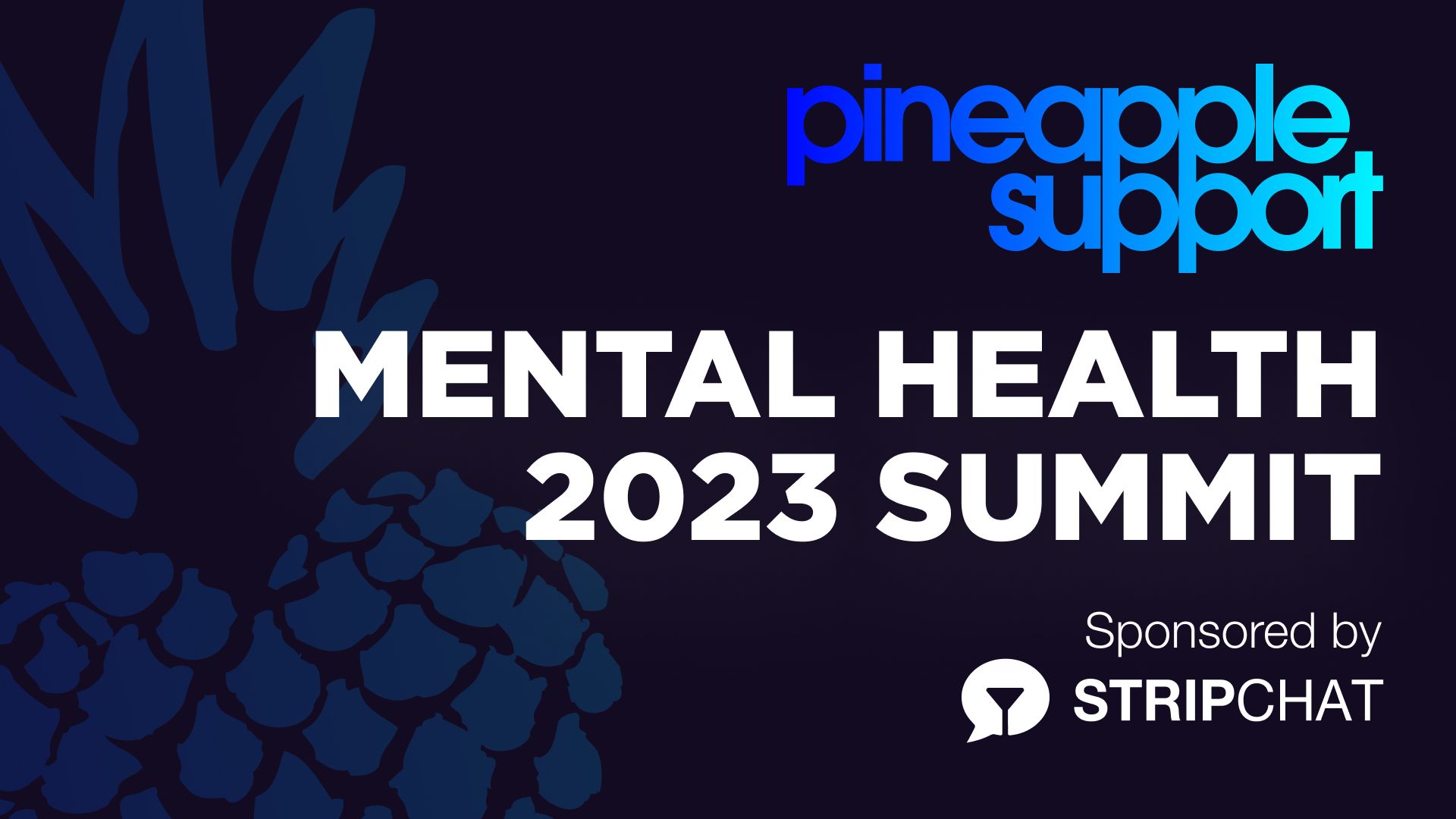 Mental Health Virtual Summit 20 & 21 December - Pineapple Support
